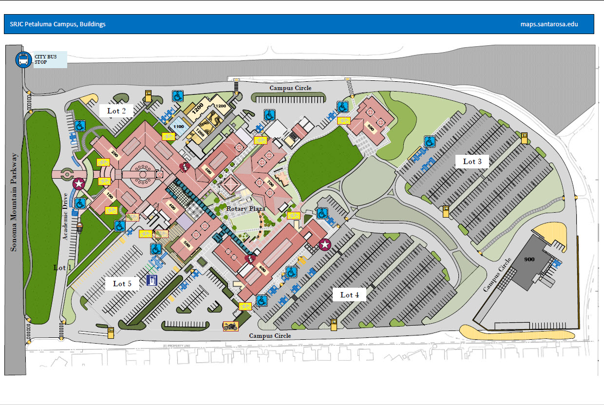 Maps & Directions | SRJC Petaluma